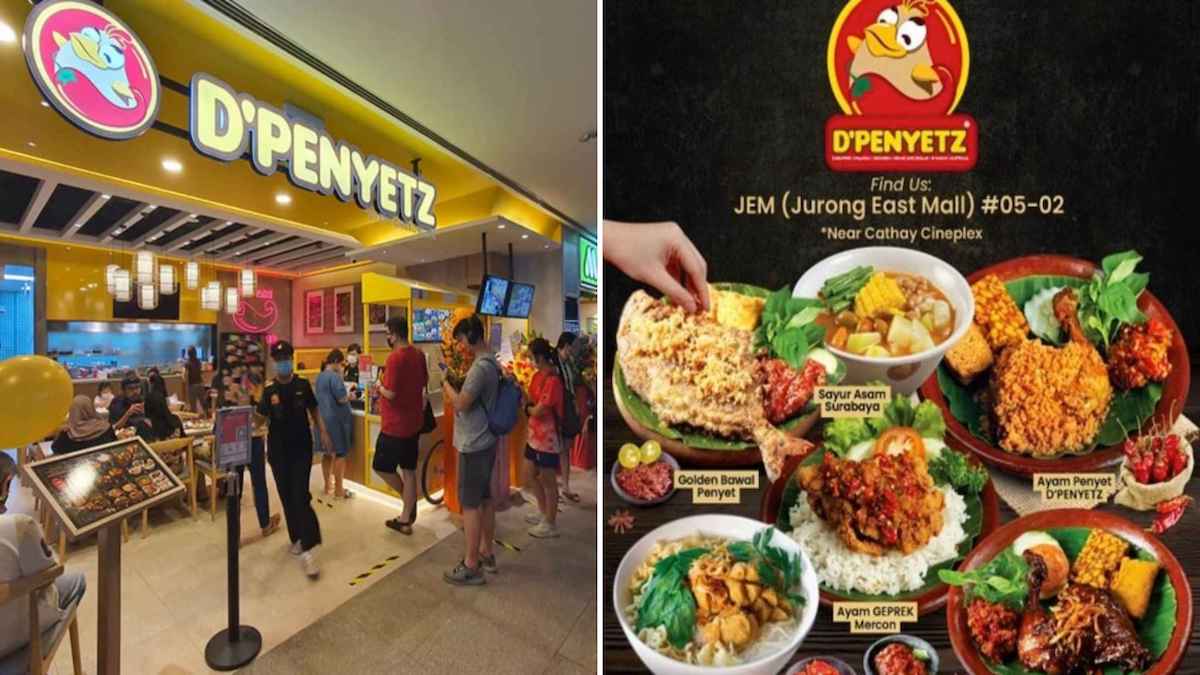 印尼炸鸡D'Penyetz在JEM开第二家店！号称“极度辣” - FoodieSG