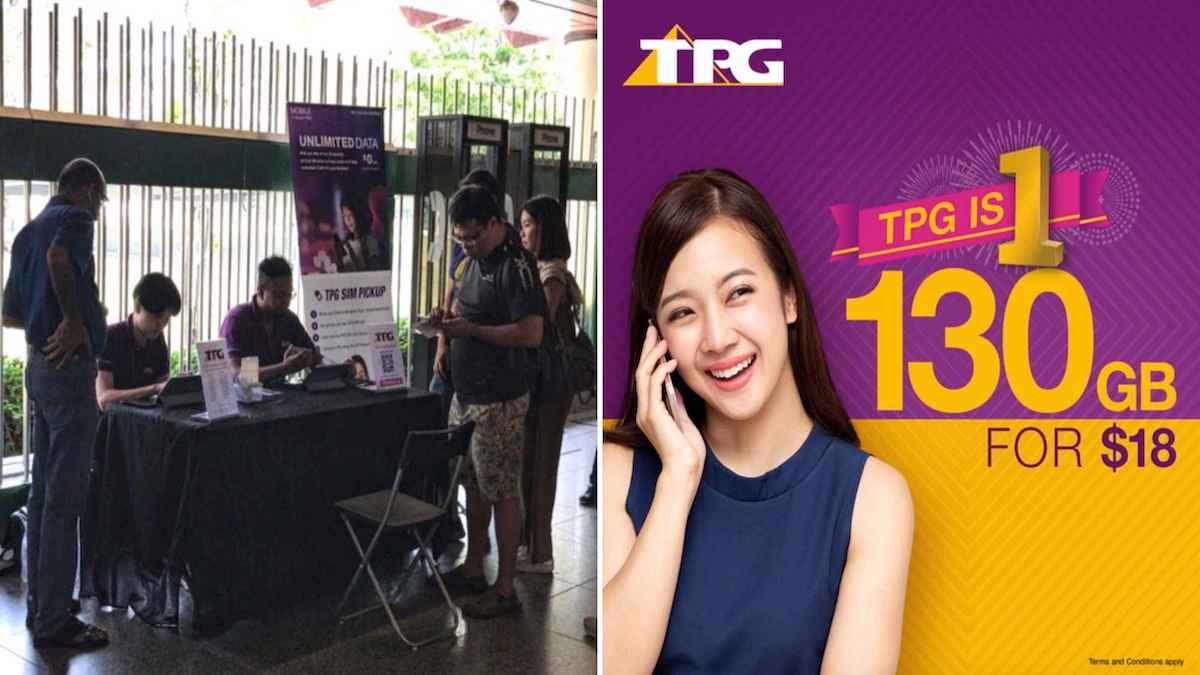 TPG推出网路100GB & 130GB 配套只需要S$10++ - FoodieSG