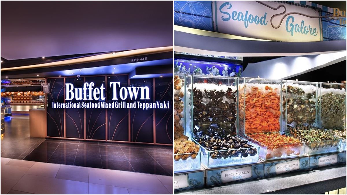 自助"Buffet Town"提供2人用餐优惠 S$55++ 中西日式都有 - FoodieSG