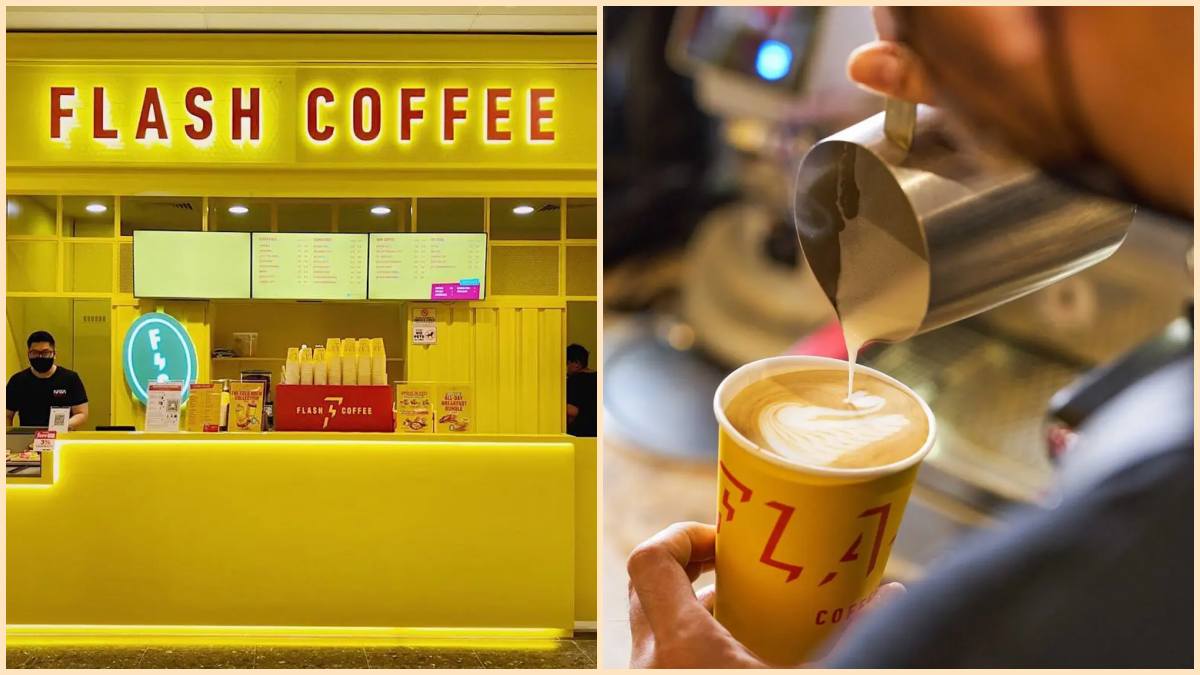 著名咖啡Flash Coffee推出买1送1促销, 到8月8日 - FoodieSG