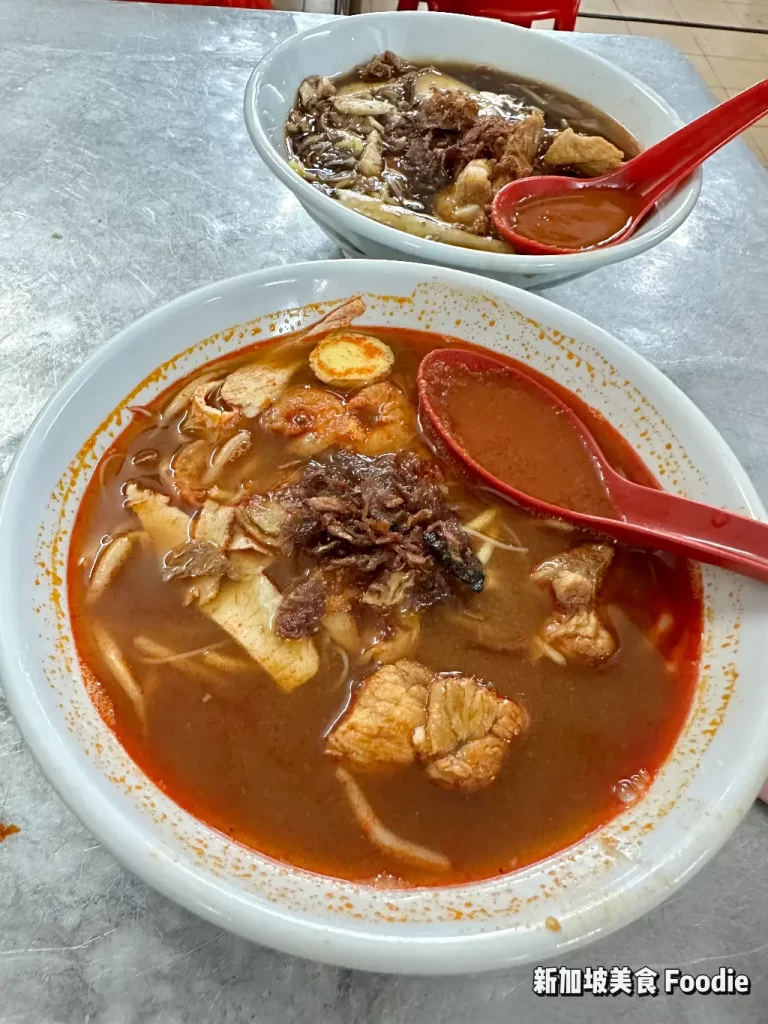 槟城美食！来槟城必吃的三条路888福建虾面 - FoodieSG