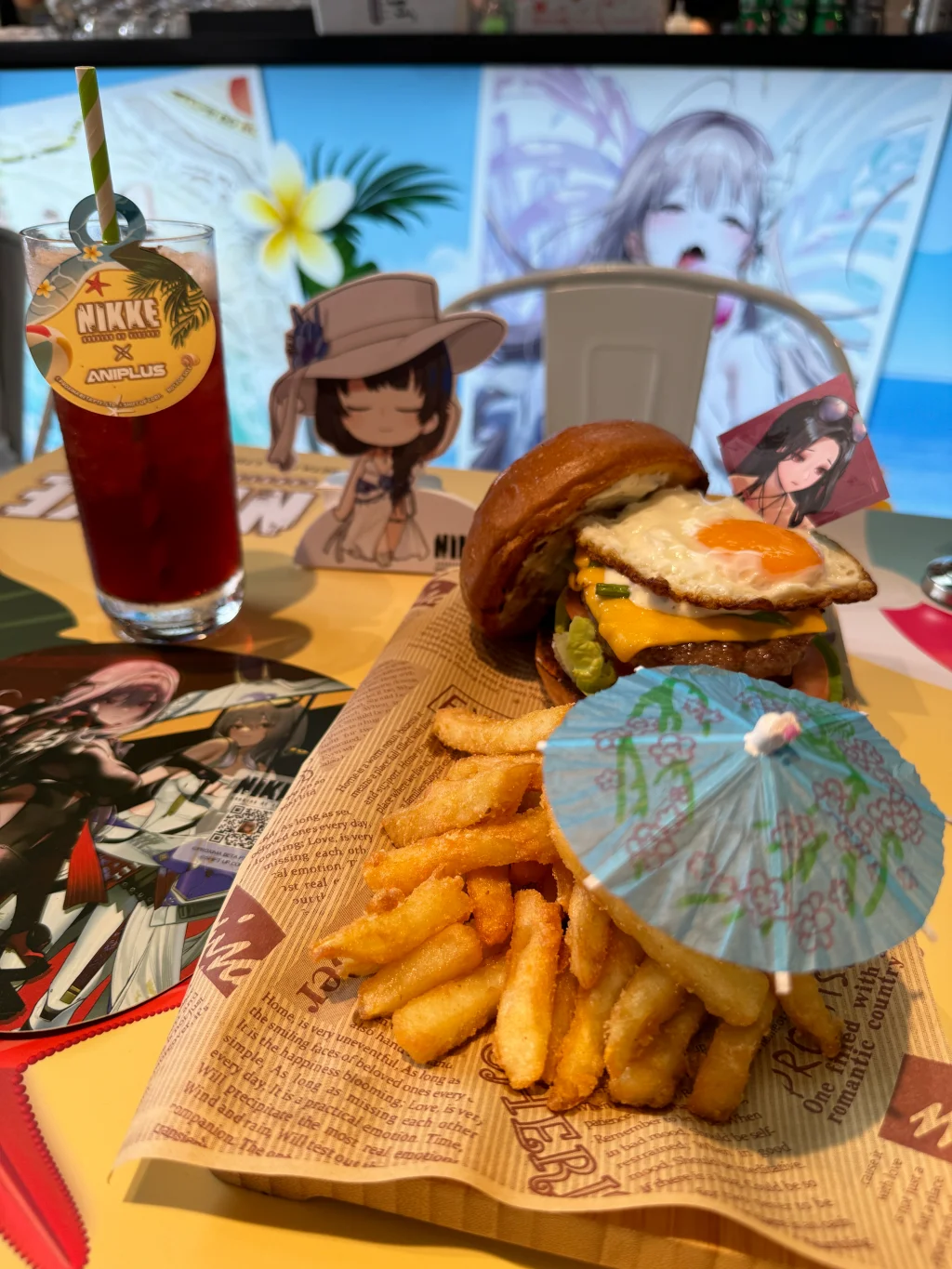 游戏迷不可错过！ Nikke手游登陆新加坡Aniplus Cafe （7月4日 - 18日） - FoodieSG