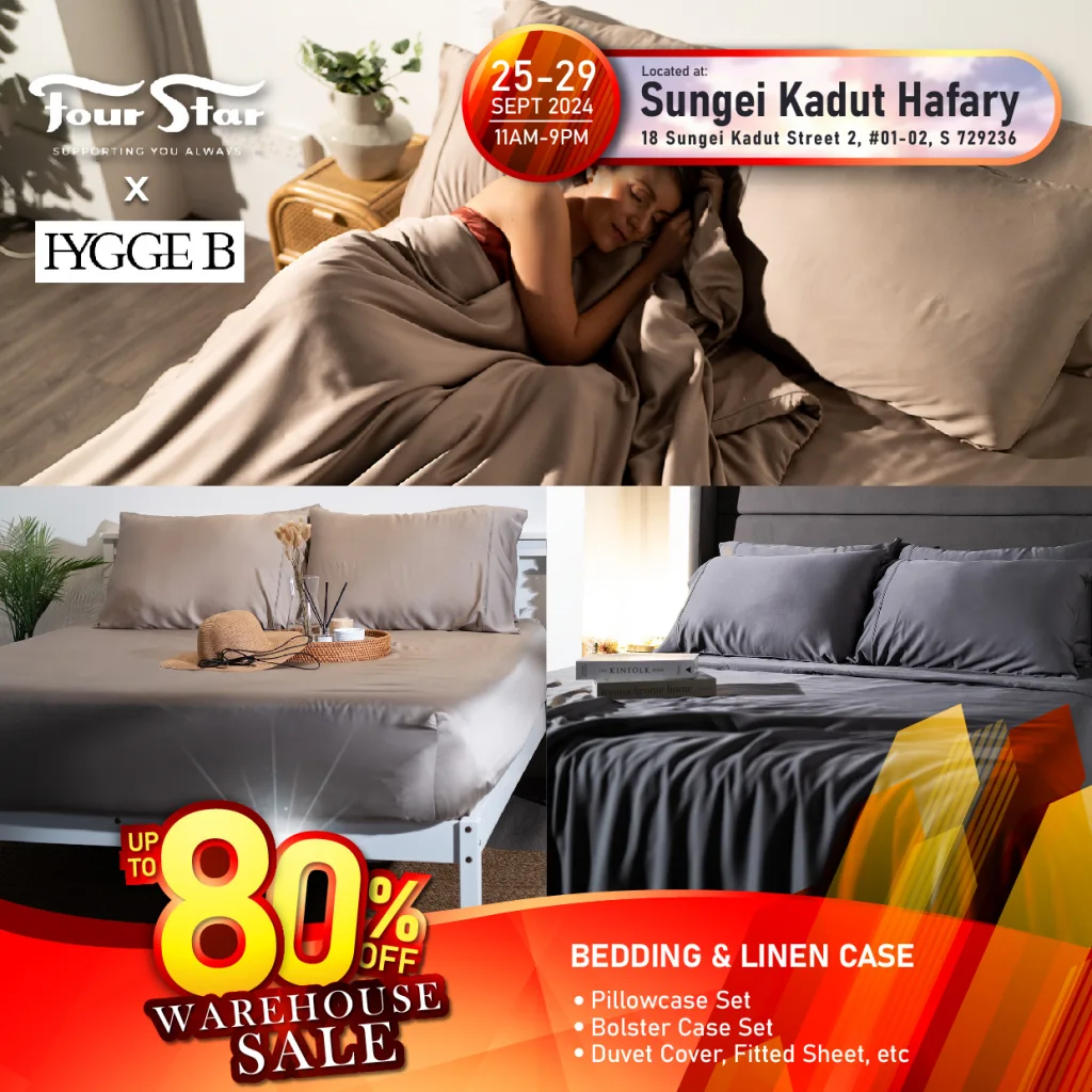 Four Star 家具清仓大促销！最高享80%折扣，床垫$199起！ - FoodieSG