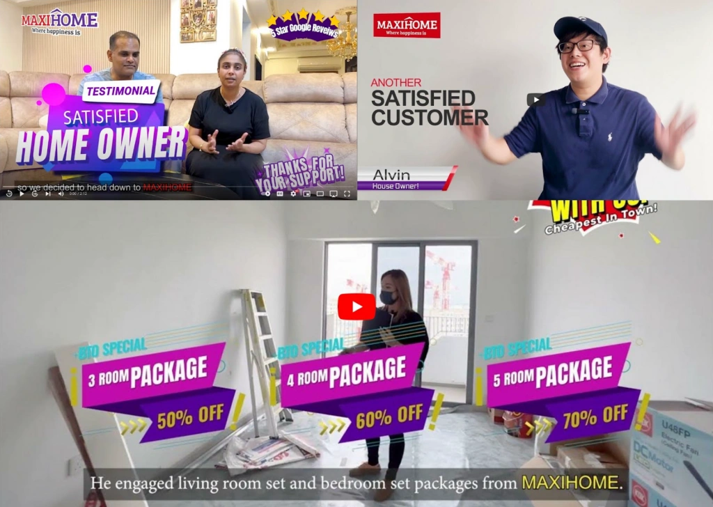 MaxiHome家具开业大促！$1咖啡桌，$99餐桌 - FoodieSG