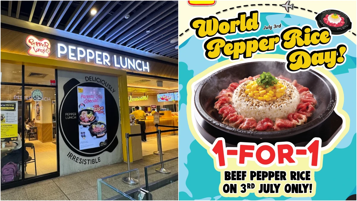 黑胡椒饭控必看！ Pepper Lunch全球庆祝日，新加坡1-for-1 - FoodieSG