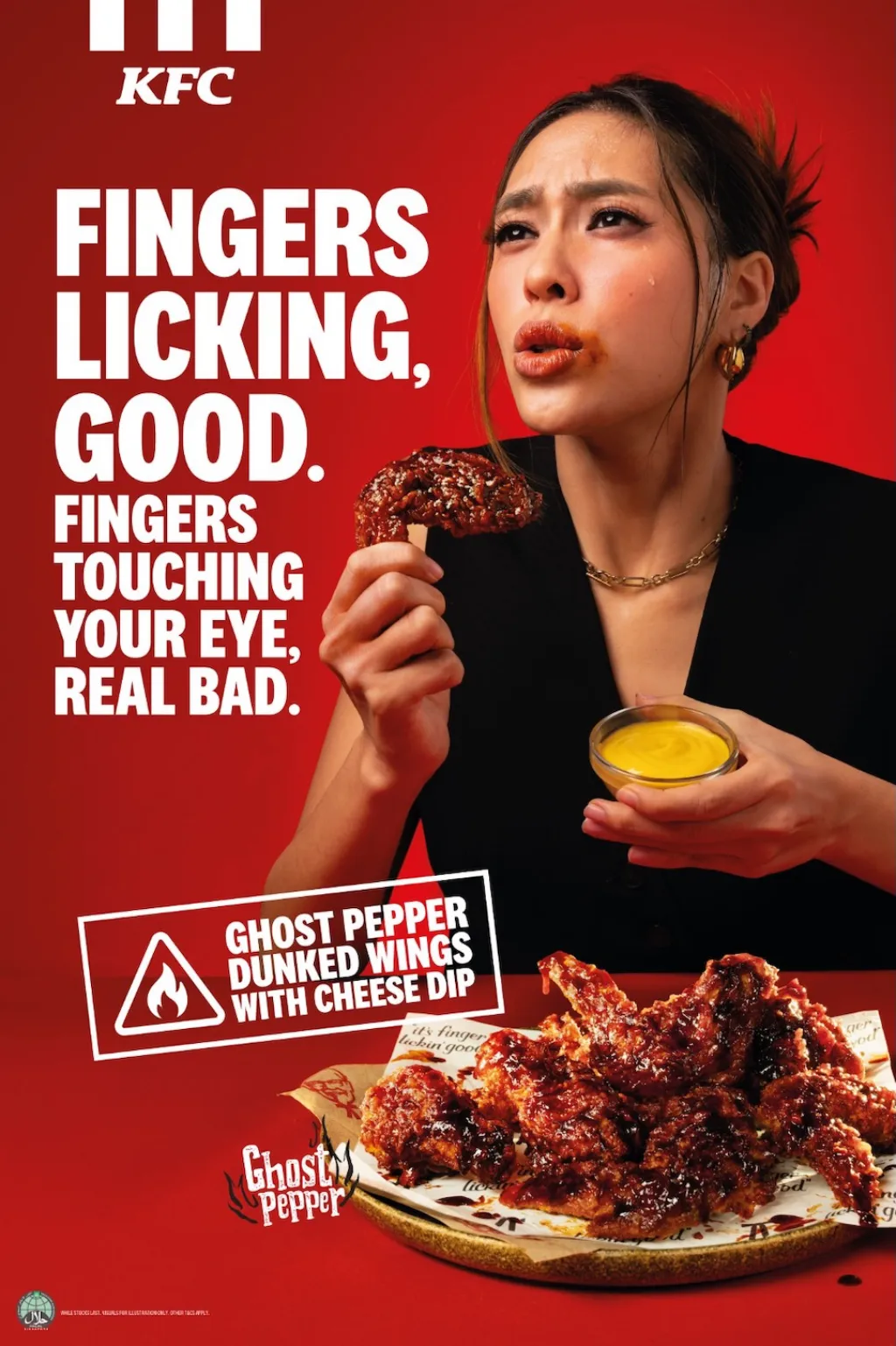 新加坡KFC推出鬼椒芝士炸鸡翅，辣到你流泪还停不了口！ - FoodieSG